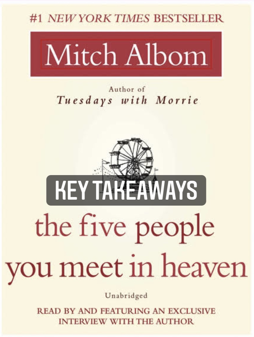 The Five People You Meet In Heaven By Mitch Albom – Bullet Point Reading